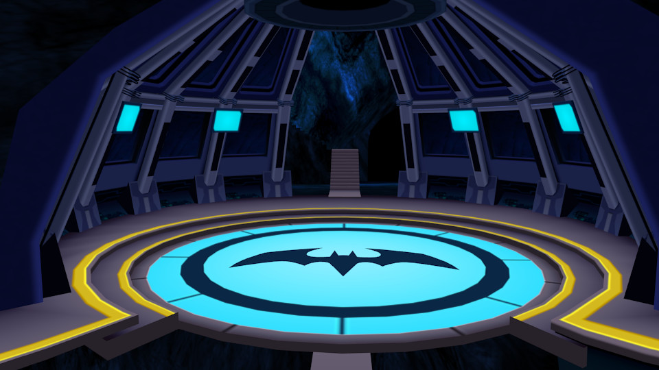 ArtStation - Batcave low poly model