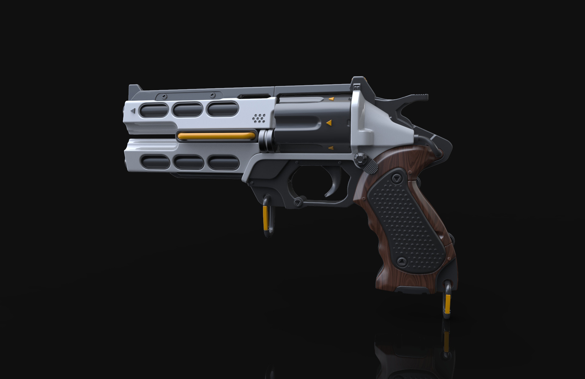 ArtStation - Robo Recall - Revolver 2018