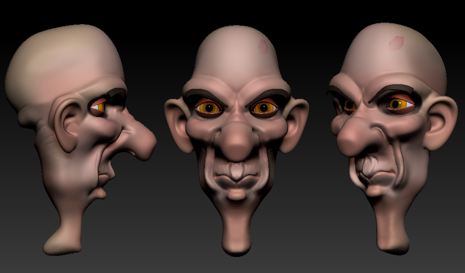 ArtStation - Creepy Old Guy Speedsculpt