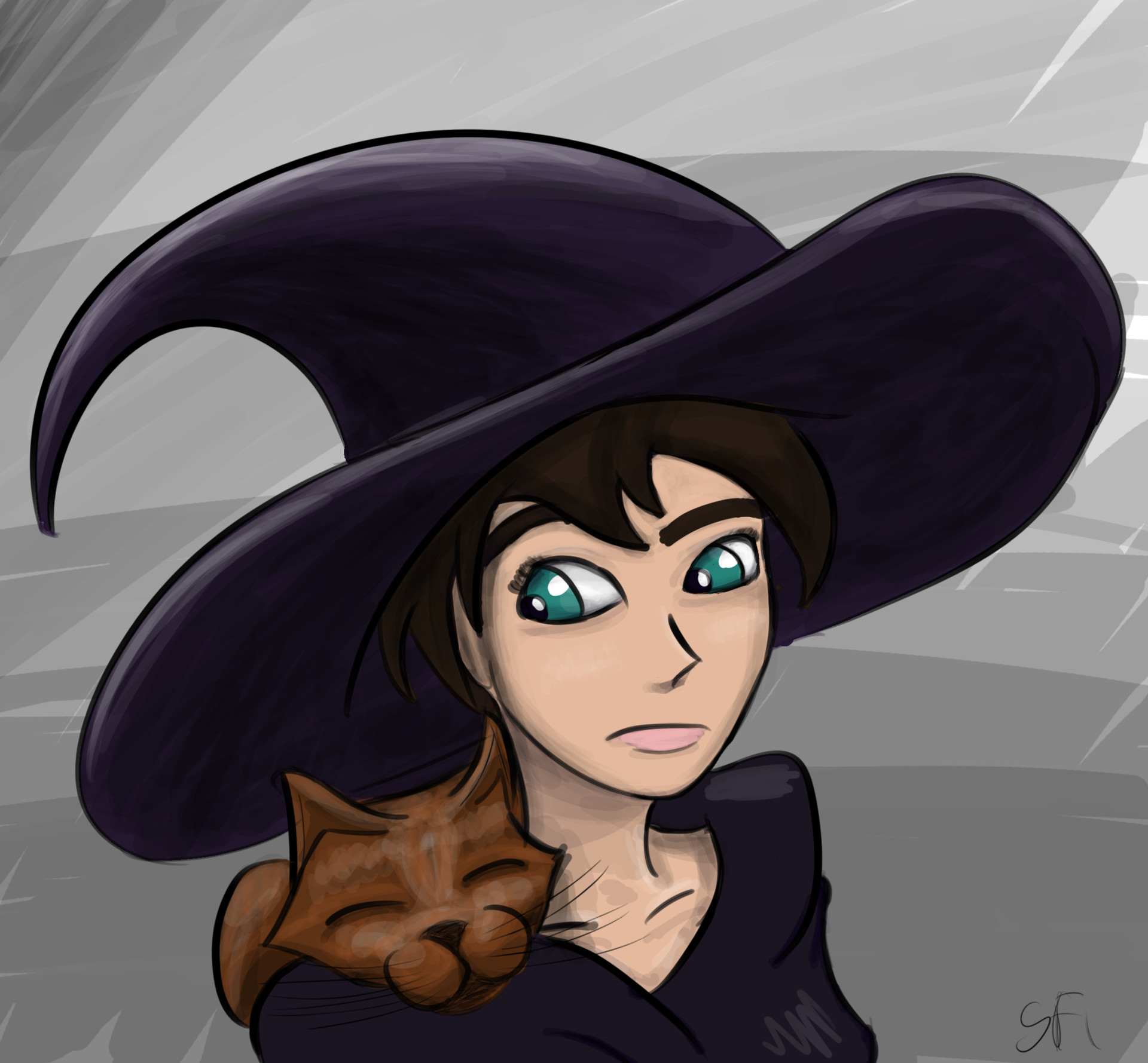 ArtStation - Nervious Witch