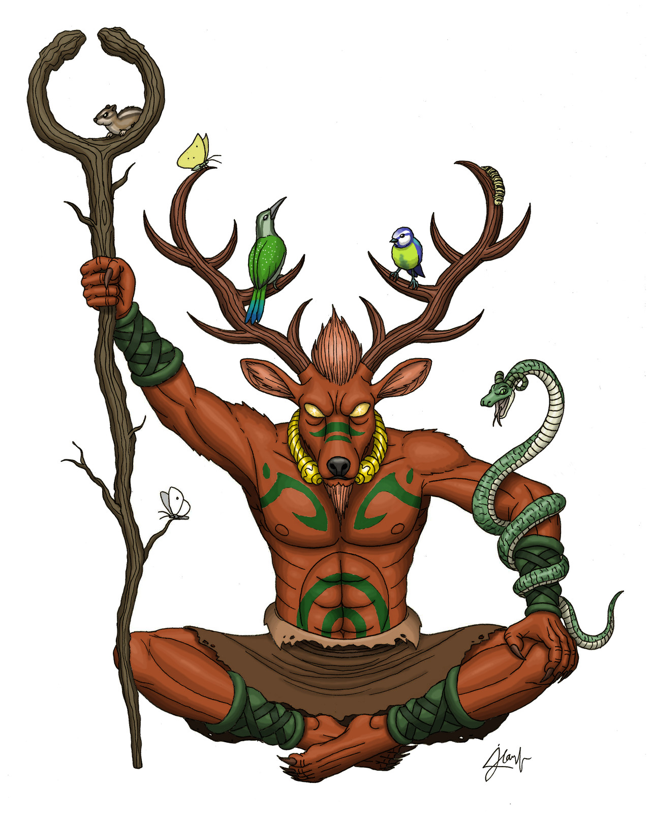 Jean Vervelle - Cernunnos