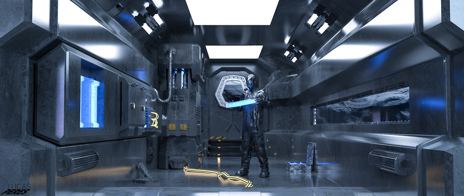 ArtStation - Research lab