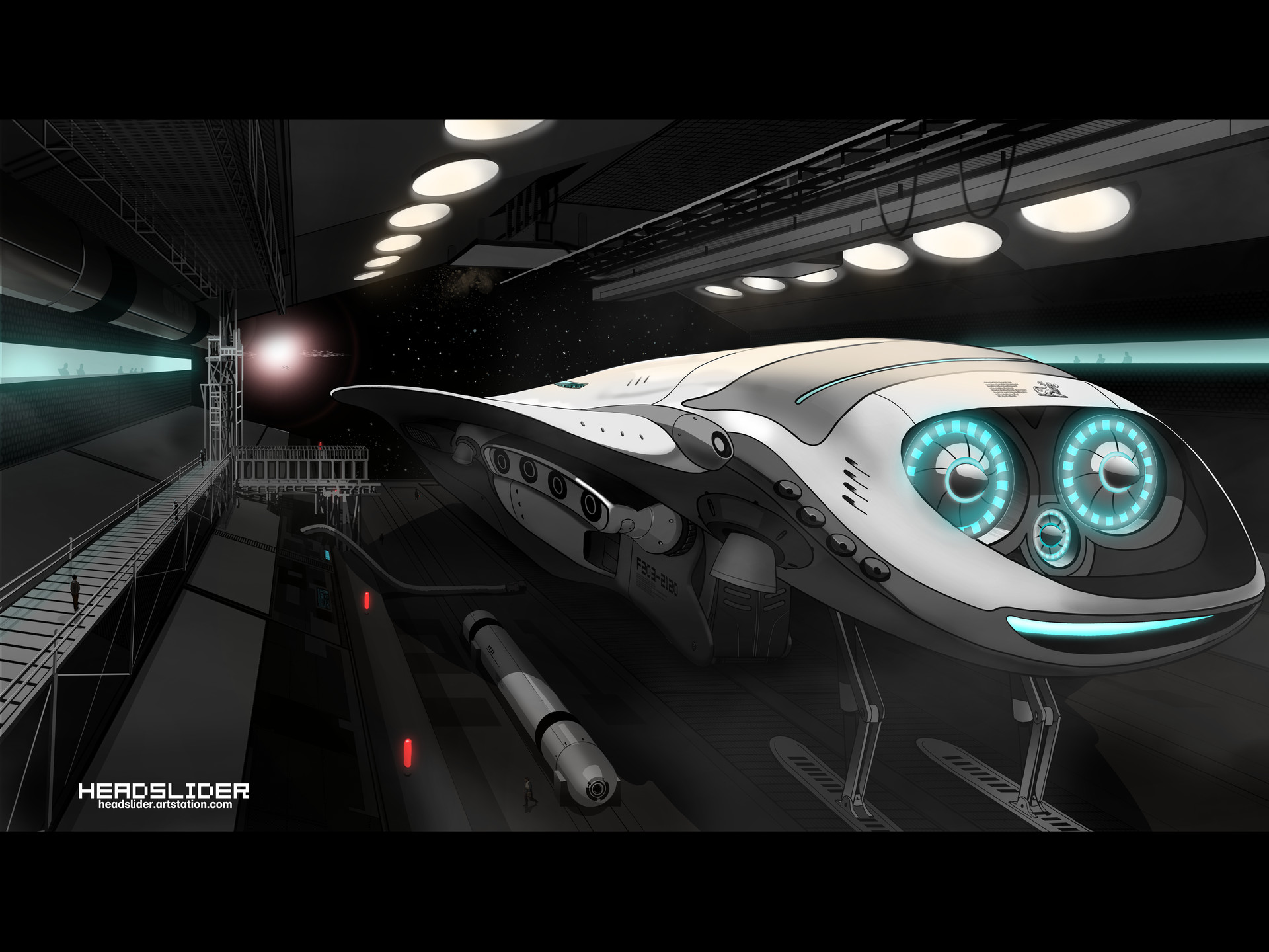 ArtStation - Space Hanger