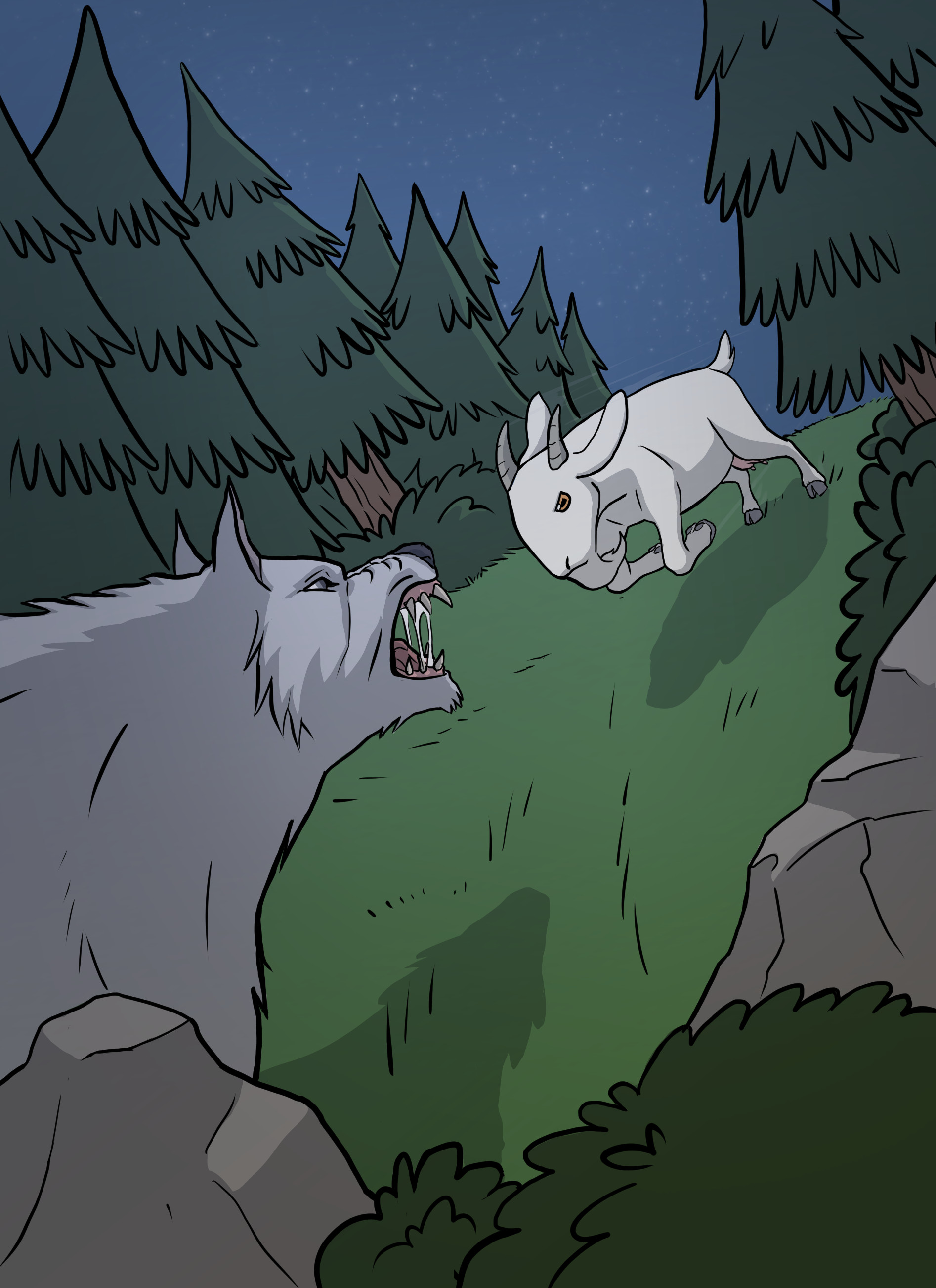 jr-artworks - La Chevré Illustrated Book