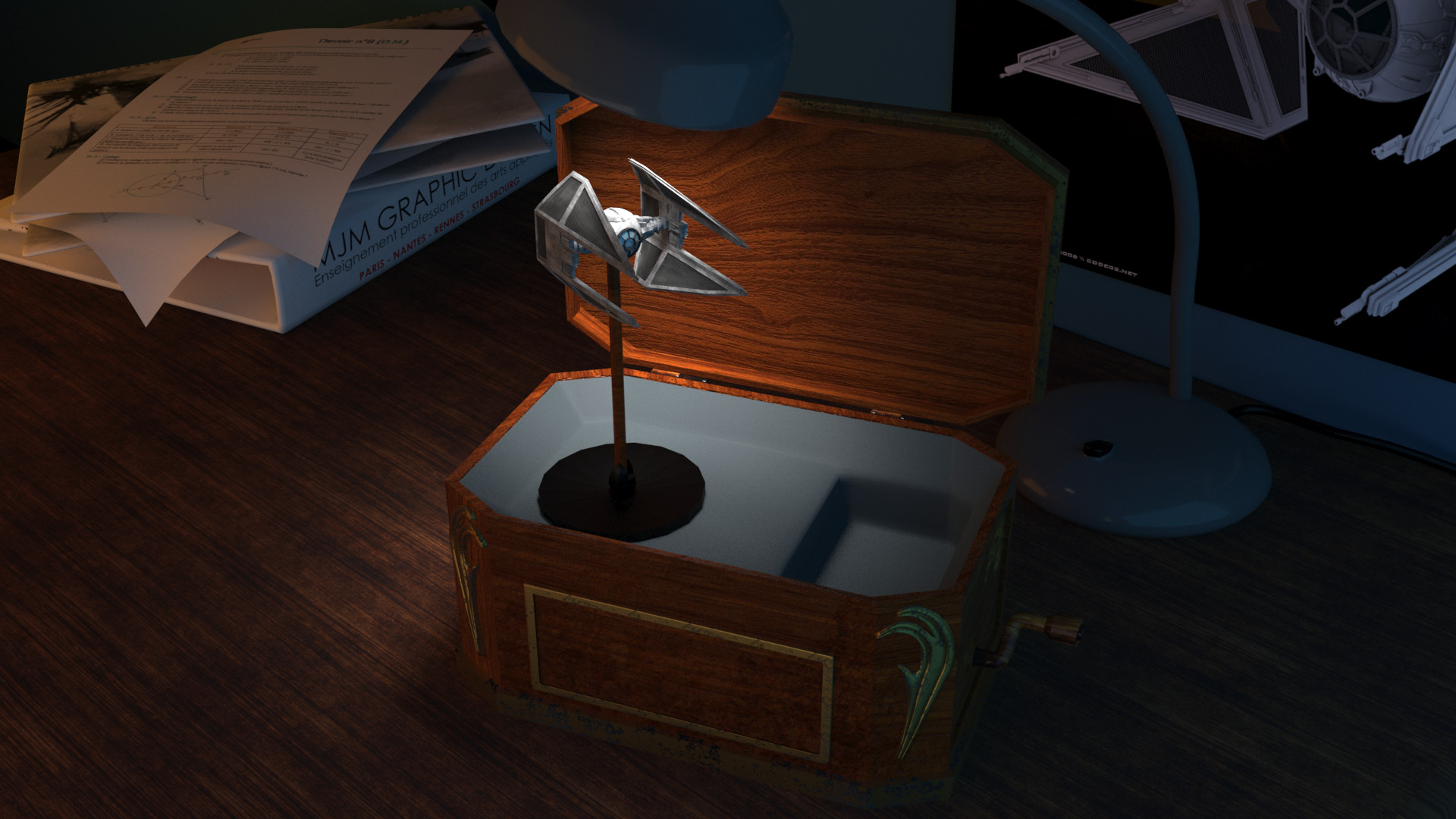 ArtStation - Music box