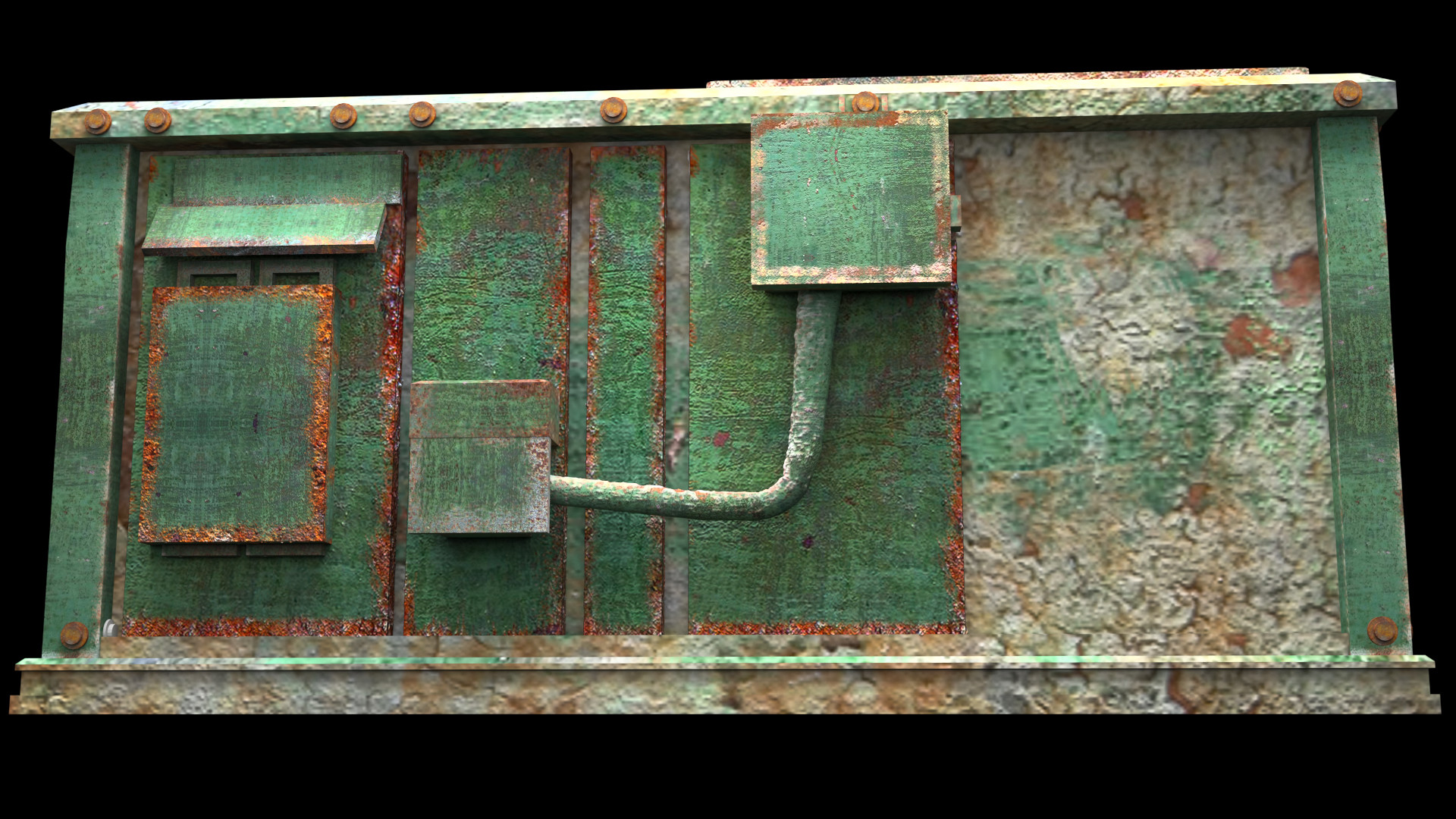 ArtStation - rusted box