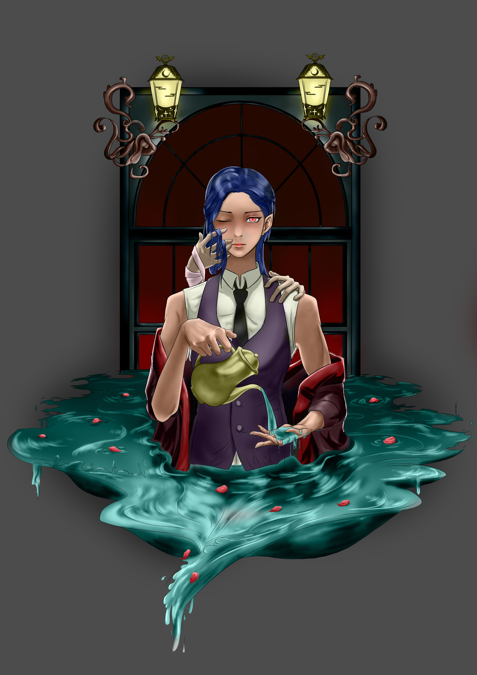 ArtStation - my character Vampire