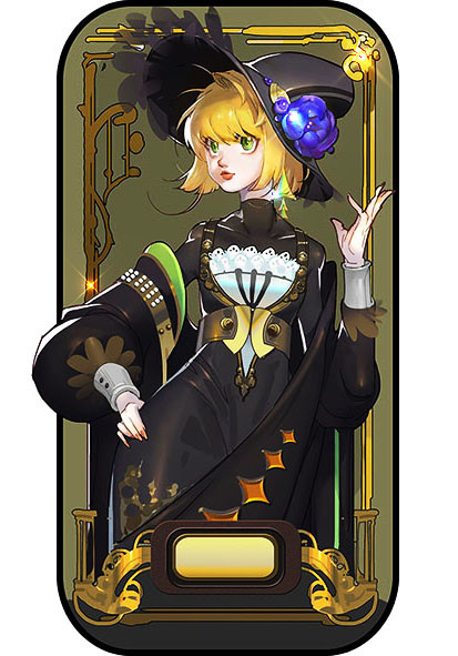 ArtStation - Card game character