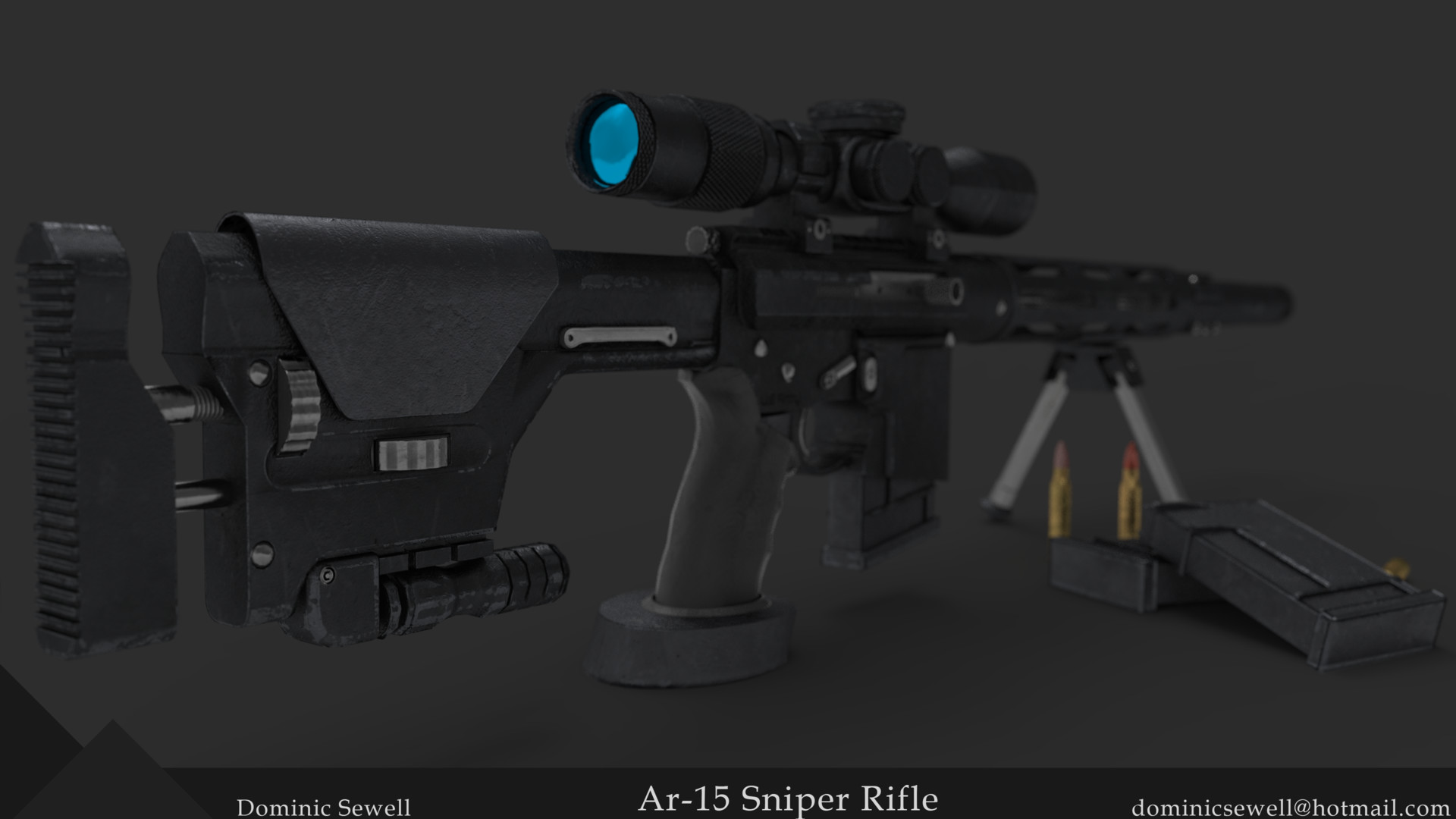 Dominic Sewell - AR-15 Sniper Rifle