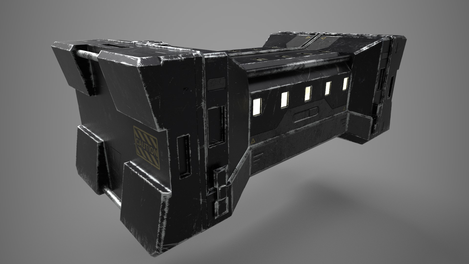 ArtStation - Sci-fi weapon crate