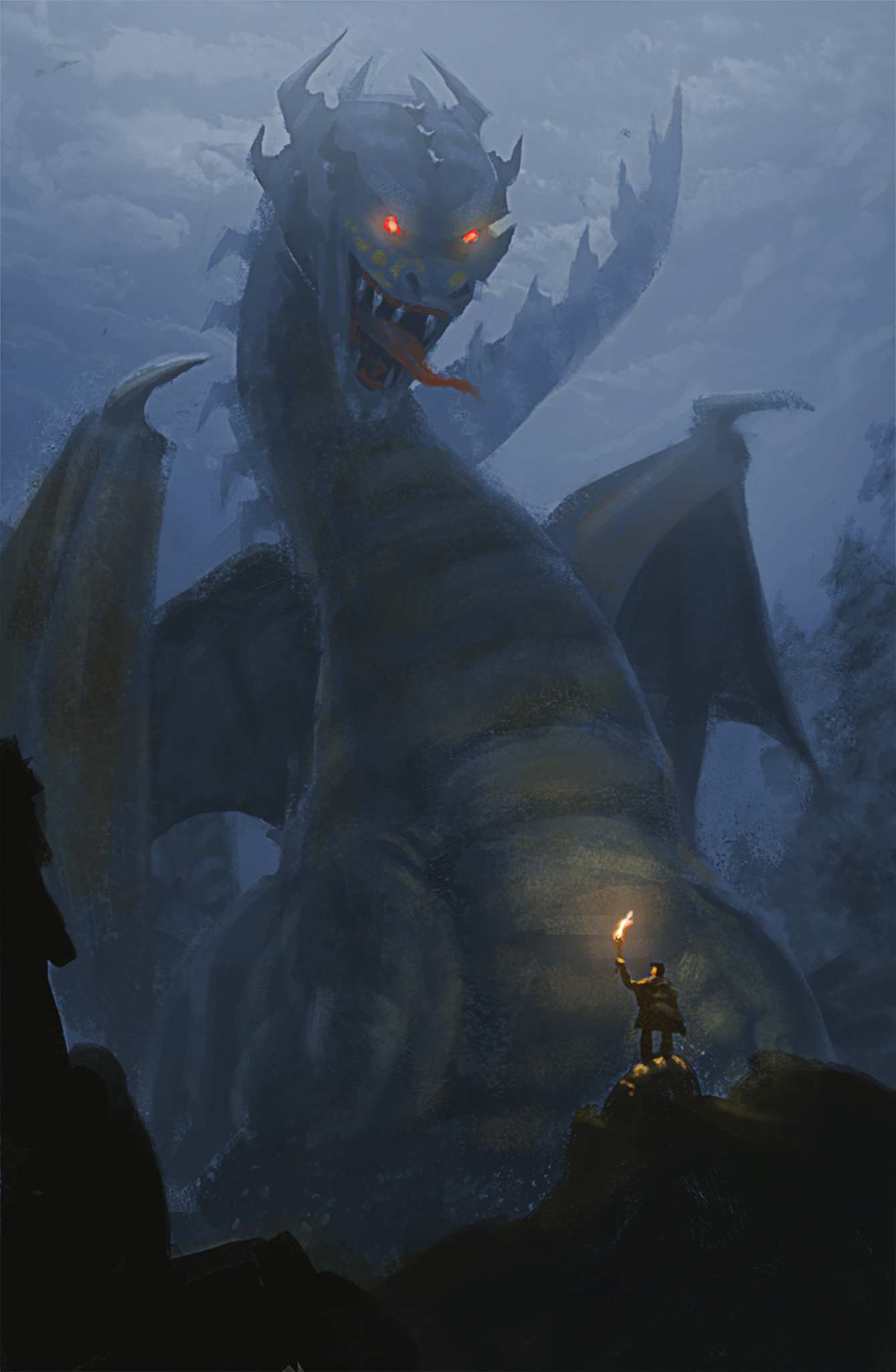 ArtStation - Giant Dragon