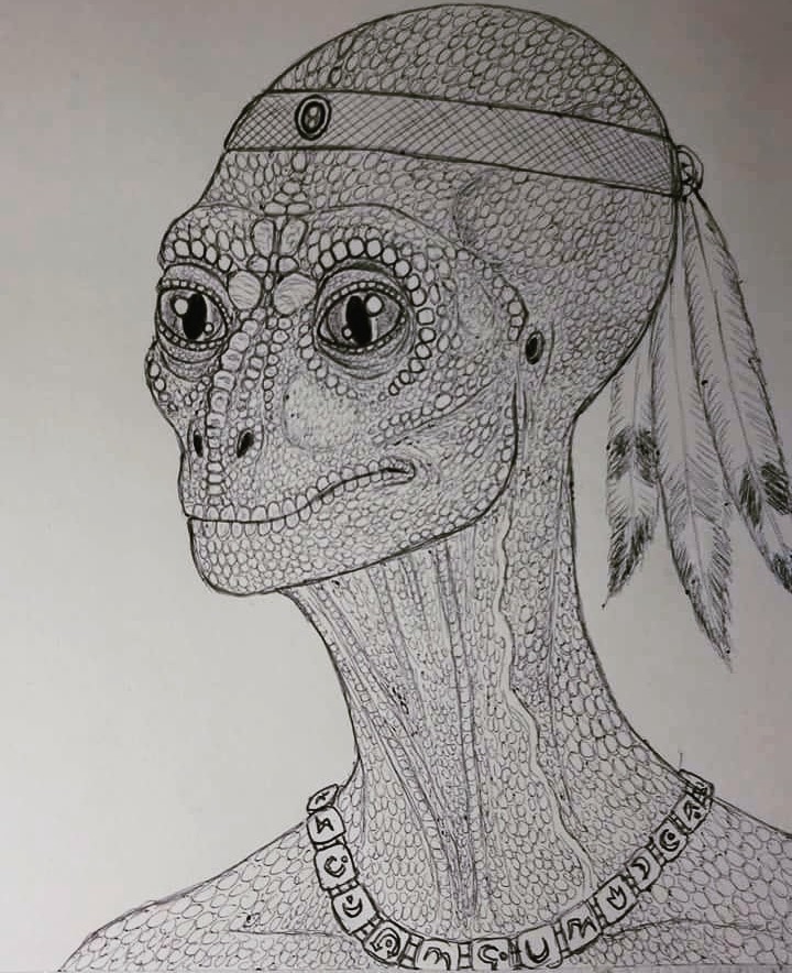 ArtStation - Evolved Dinosauroid