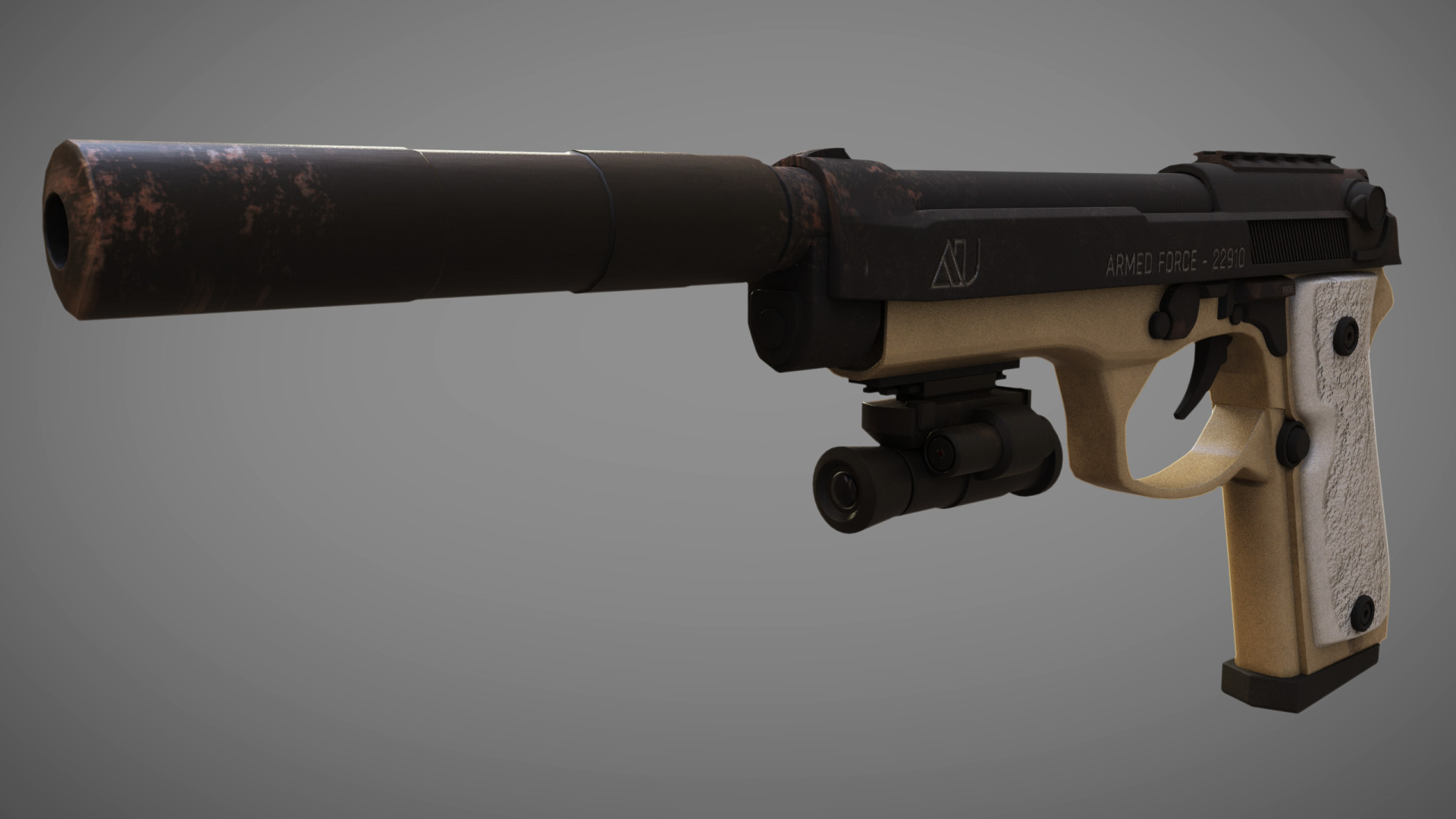 ArtStation - Tactical Beretta 92