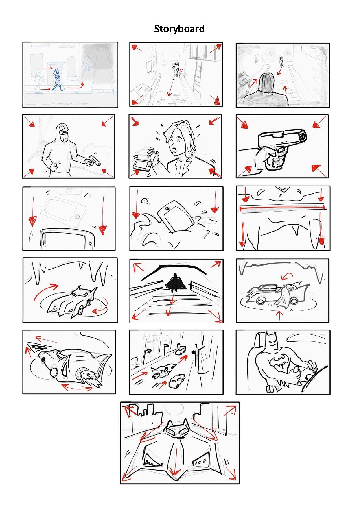 Luca Micelli - Batman's Night - CGI Short Animation Film