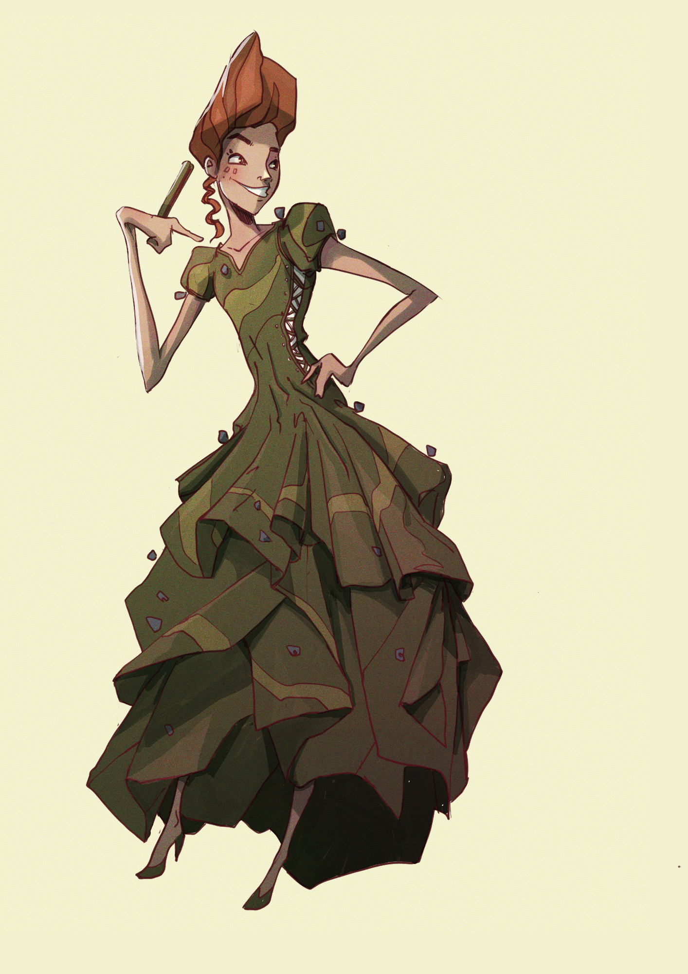 ArtStation - Character Design Challenge - Baroque Aristocracy