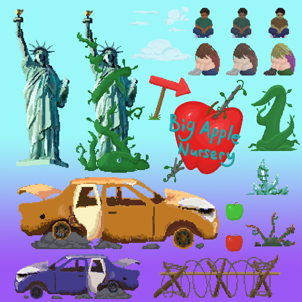 Krystal Webb - Various Pixel Artwork