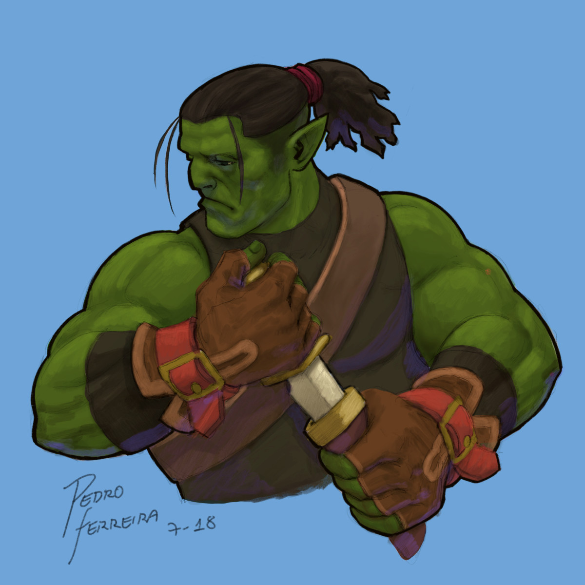 ArtStation - Orc Sketch