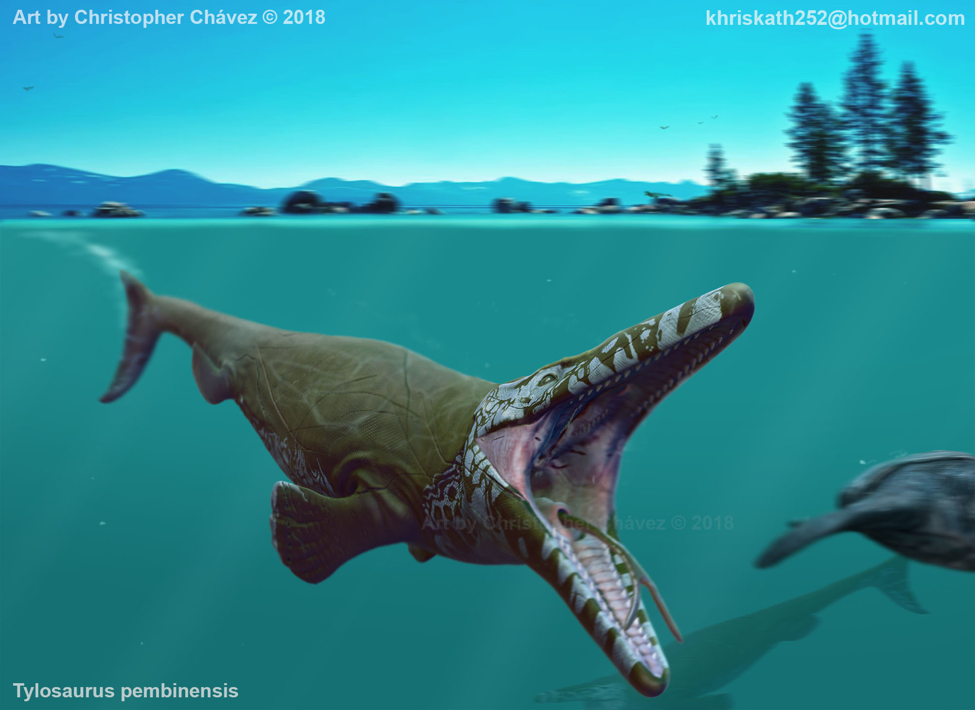 ArtStation - tylosaurus pembinensis