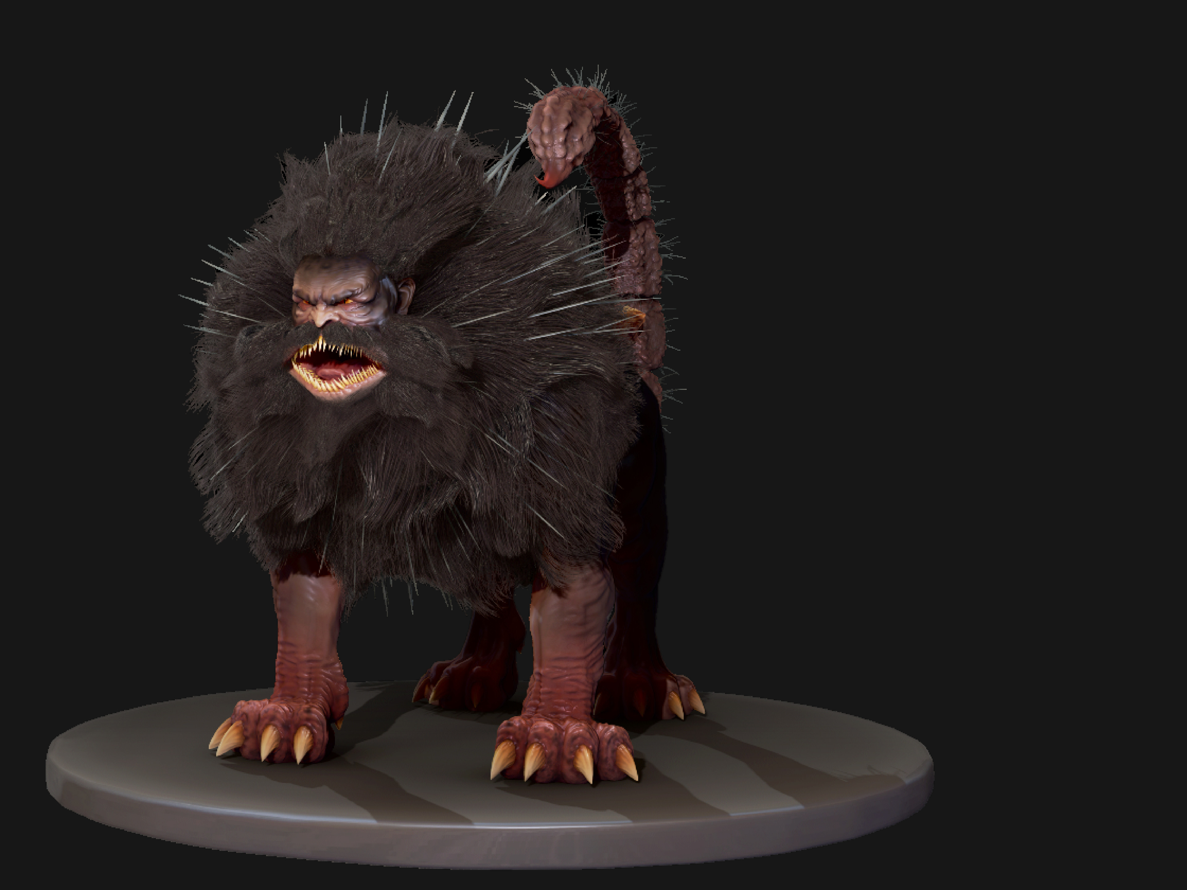 God Of War Manticore
