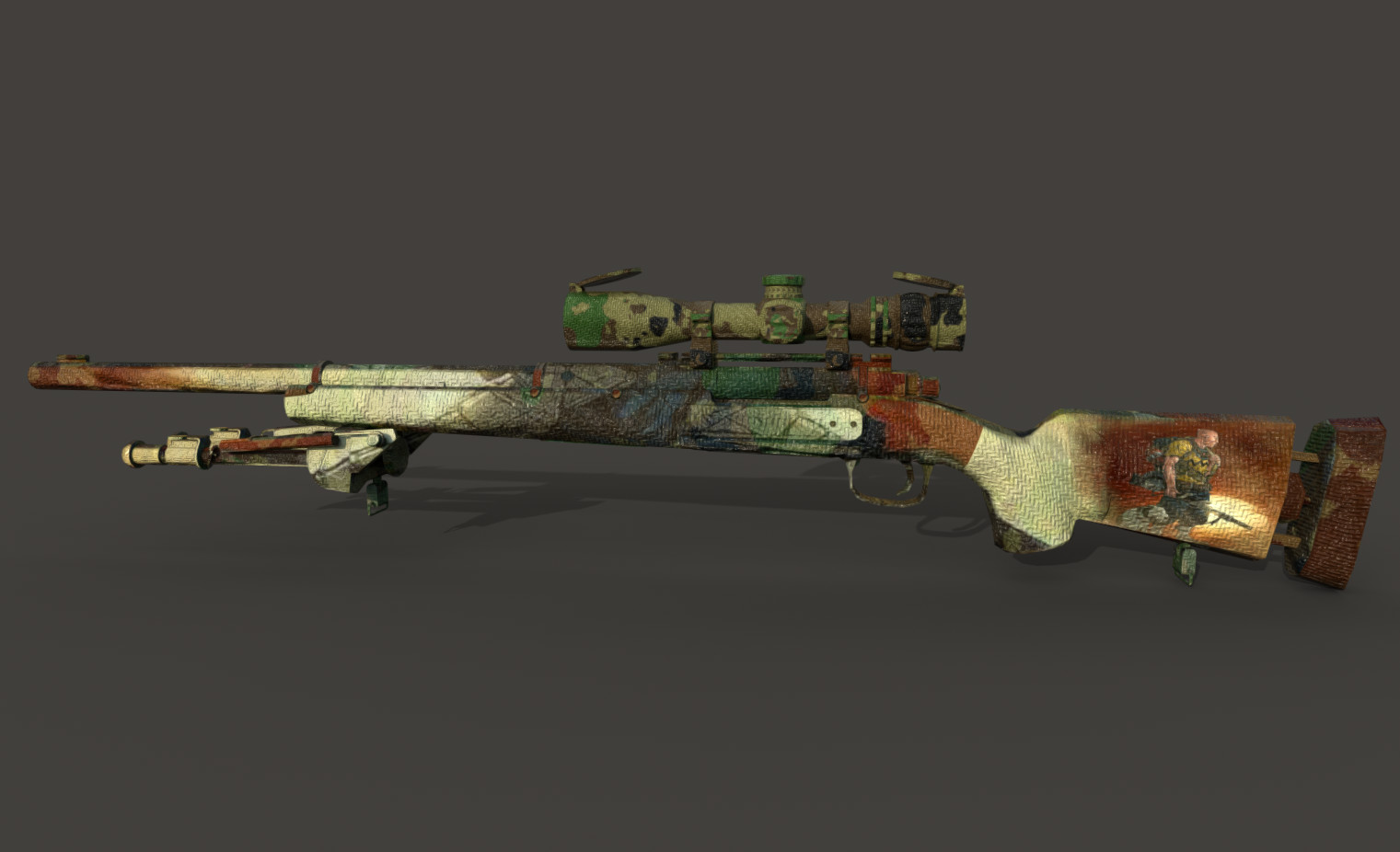 ArtStation - M24 Camo