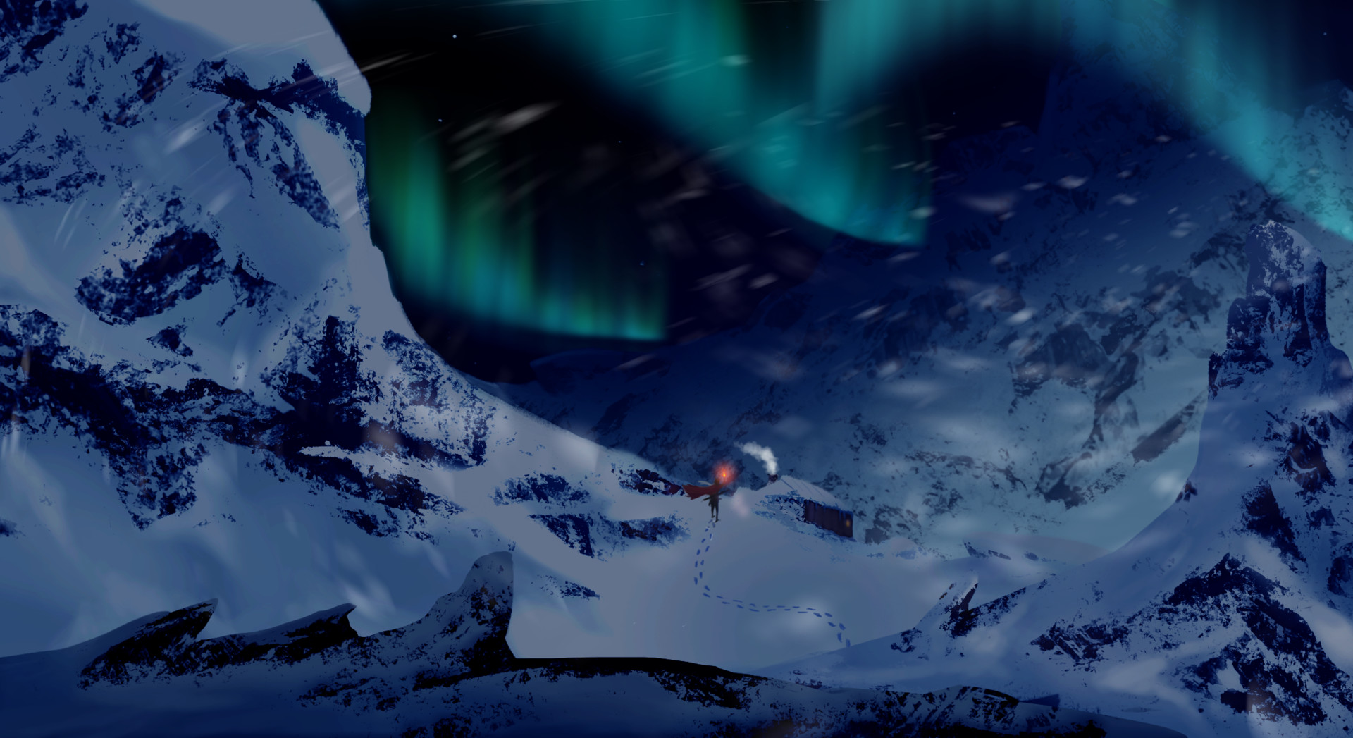 ArtStation - Snowy Night