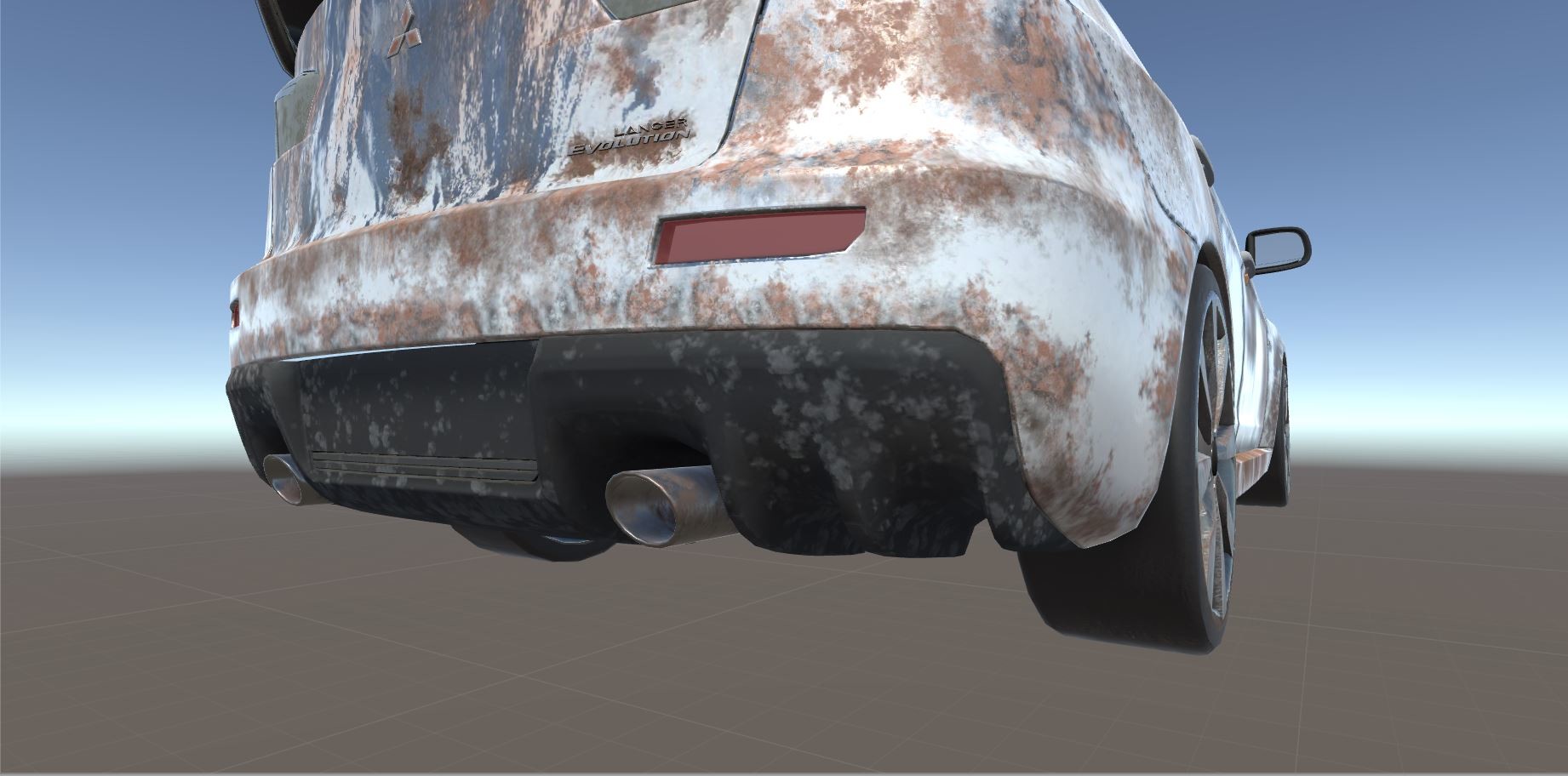 Kanishk Dhanker - Rusty Mitsubishi Lancer Evolution