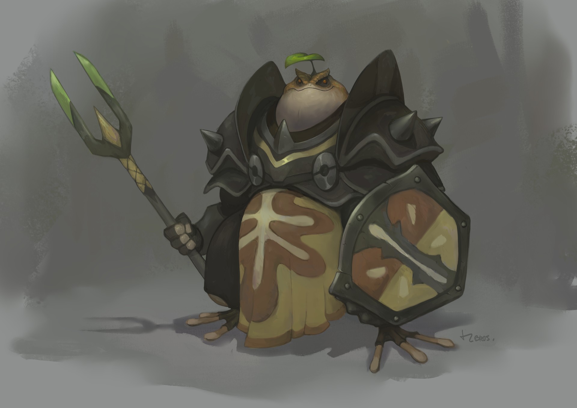 Armored Frog