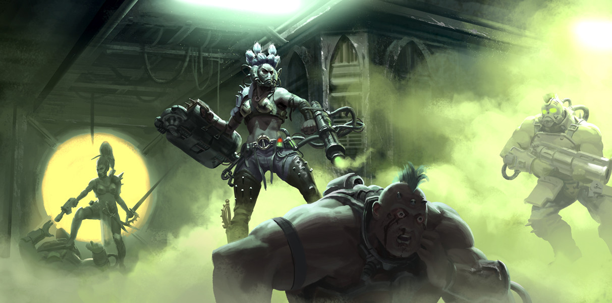 ArtStation - Necromunda - Escher vs Goliath 1