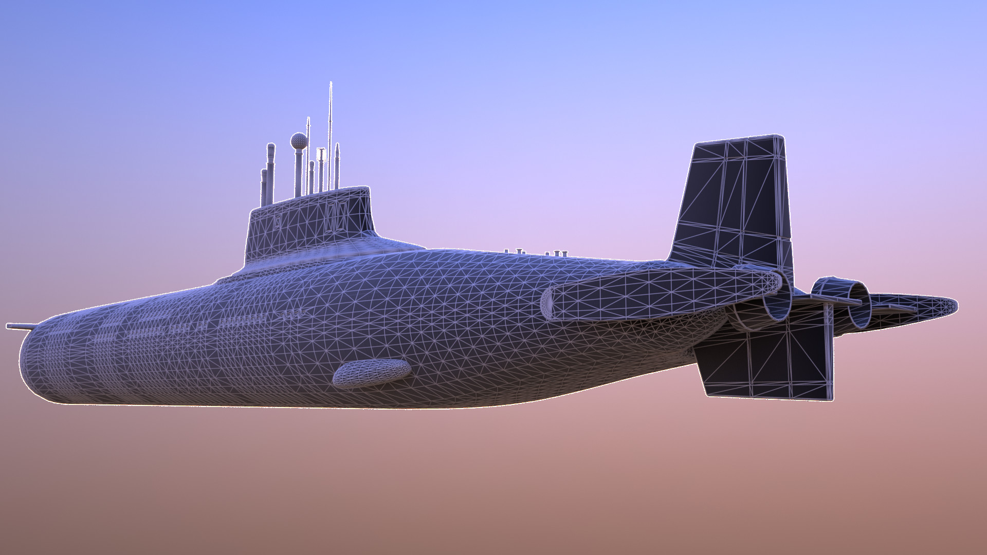 Astro N - Typhoon-class submarine