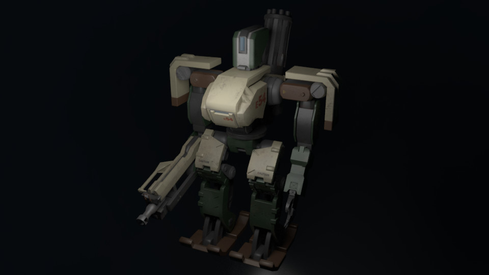 TurboTopology - Bastion from Overwatch