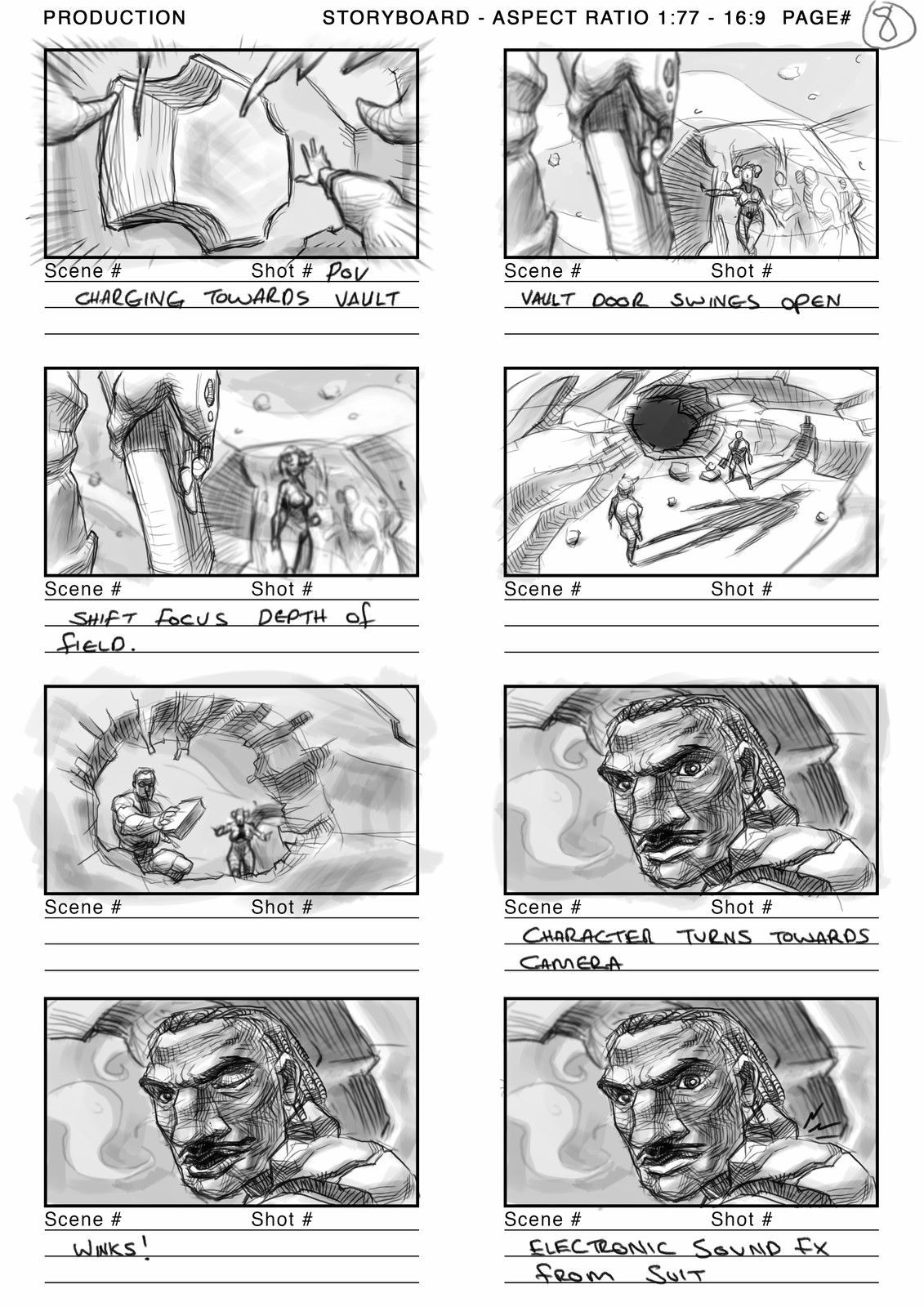 Kam Kalambay - SIn (Storyboard)