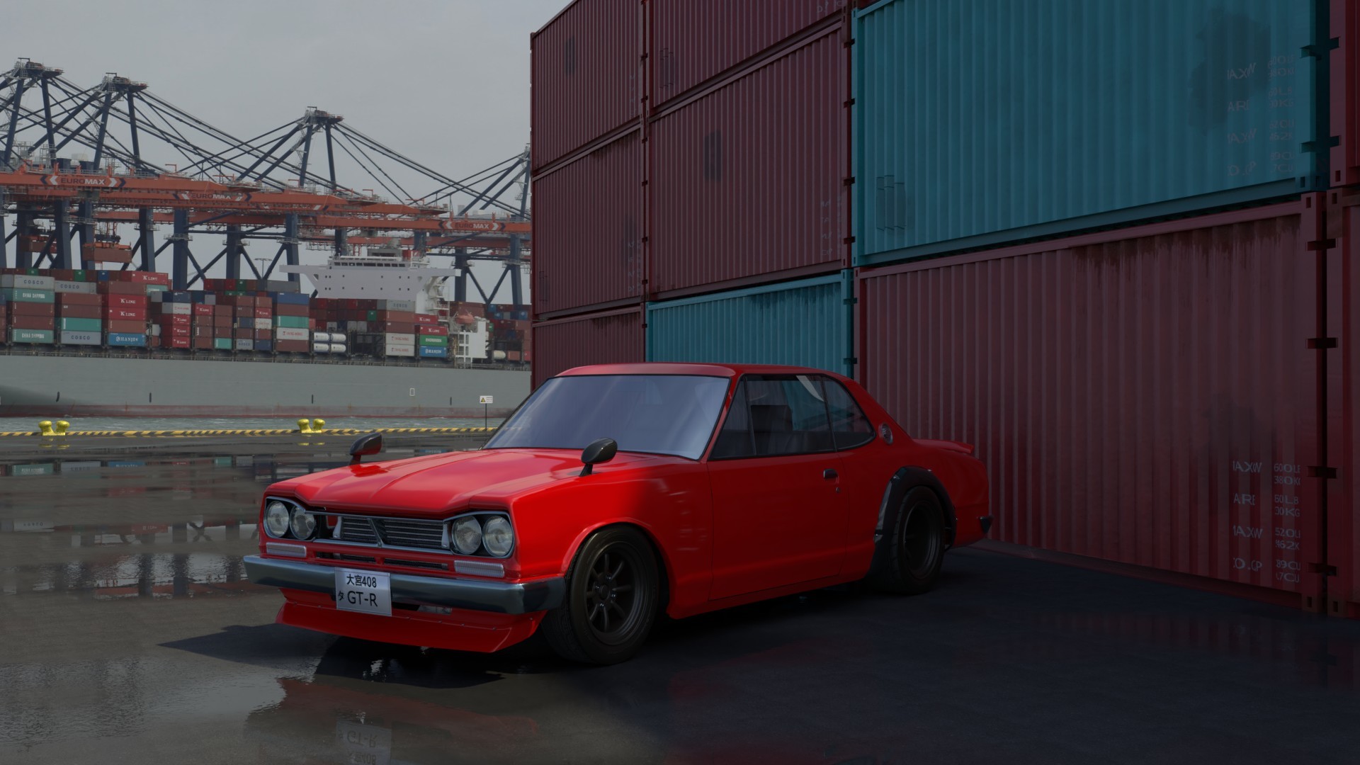 Theslap Train 1971 Nissan Skyline 2000 Gt R