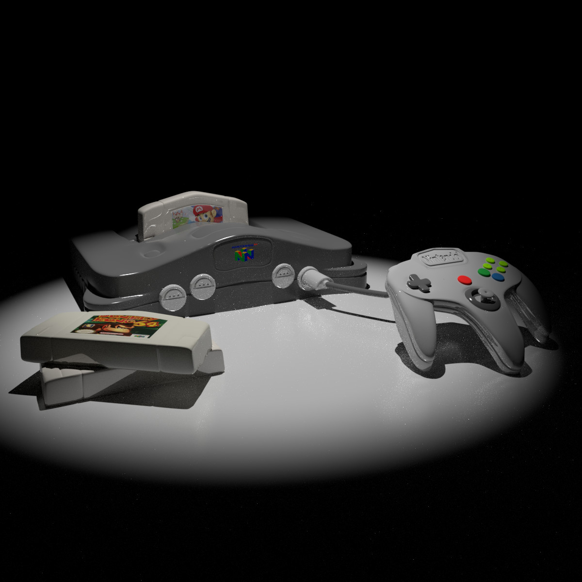 ArtStation - Nintendo 64 Console