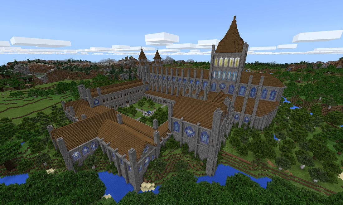 Caspian Priebe - Minecraft Cathedral