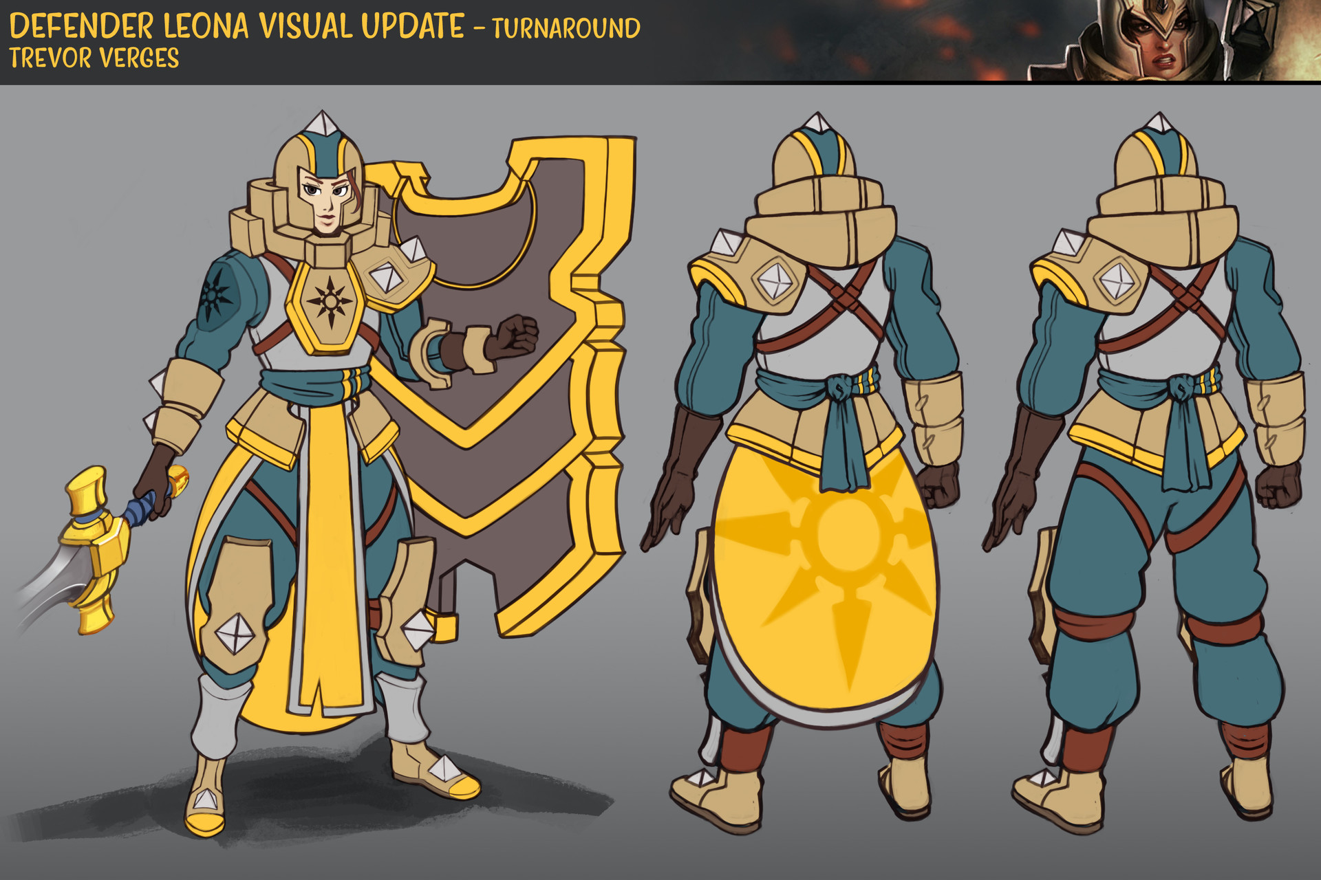 Defender Leona League Of Legends