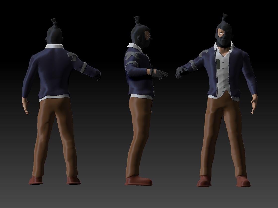 ArtStation - basic robber