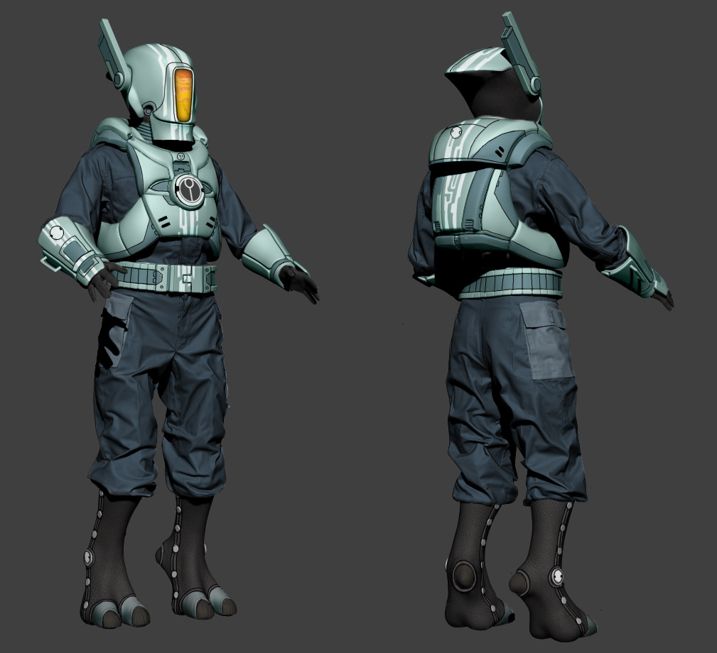 ArtStation - Tau Pathfinder 2018