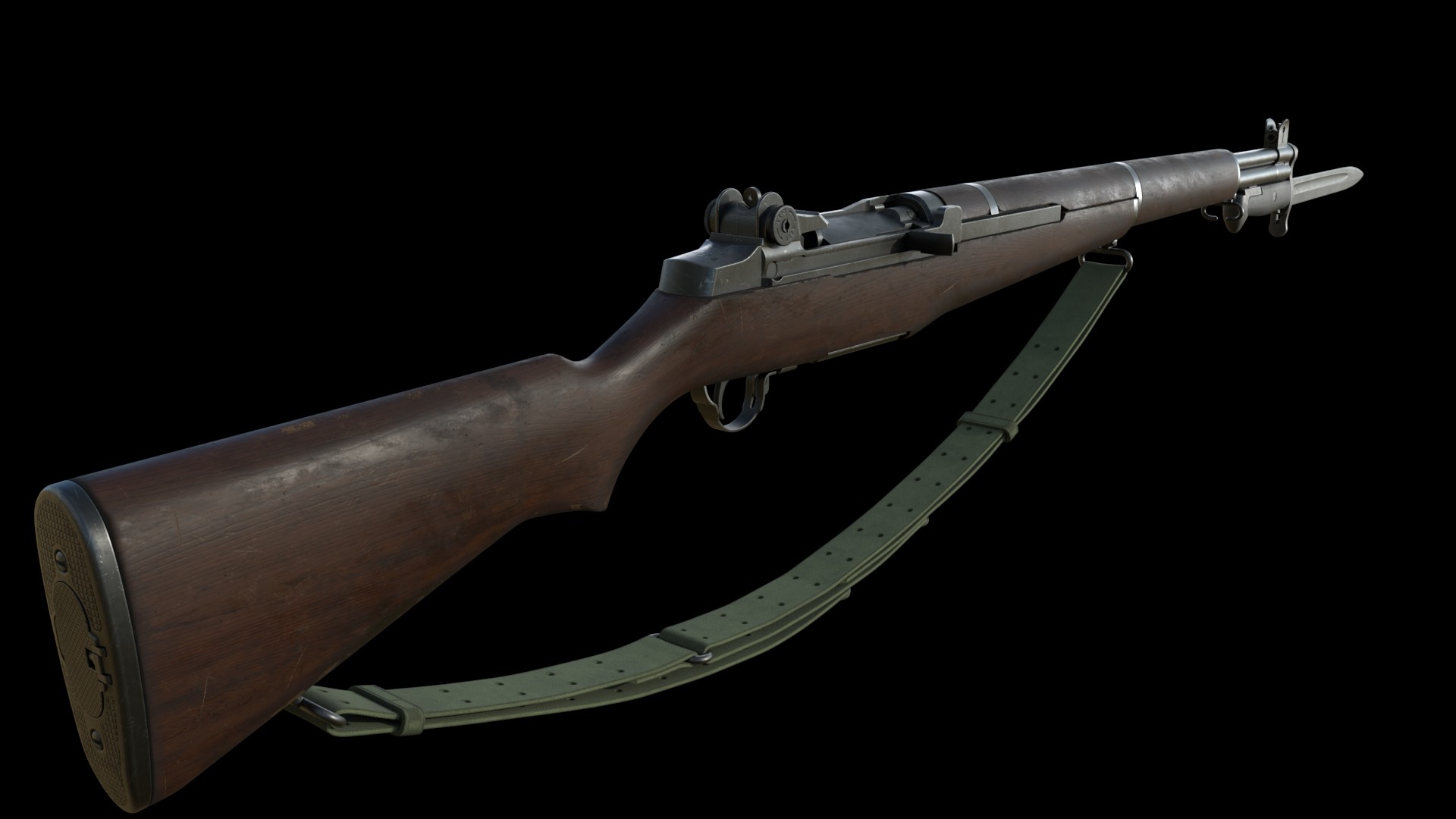 ArtStation - M1 Garand