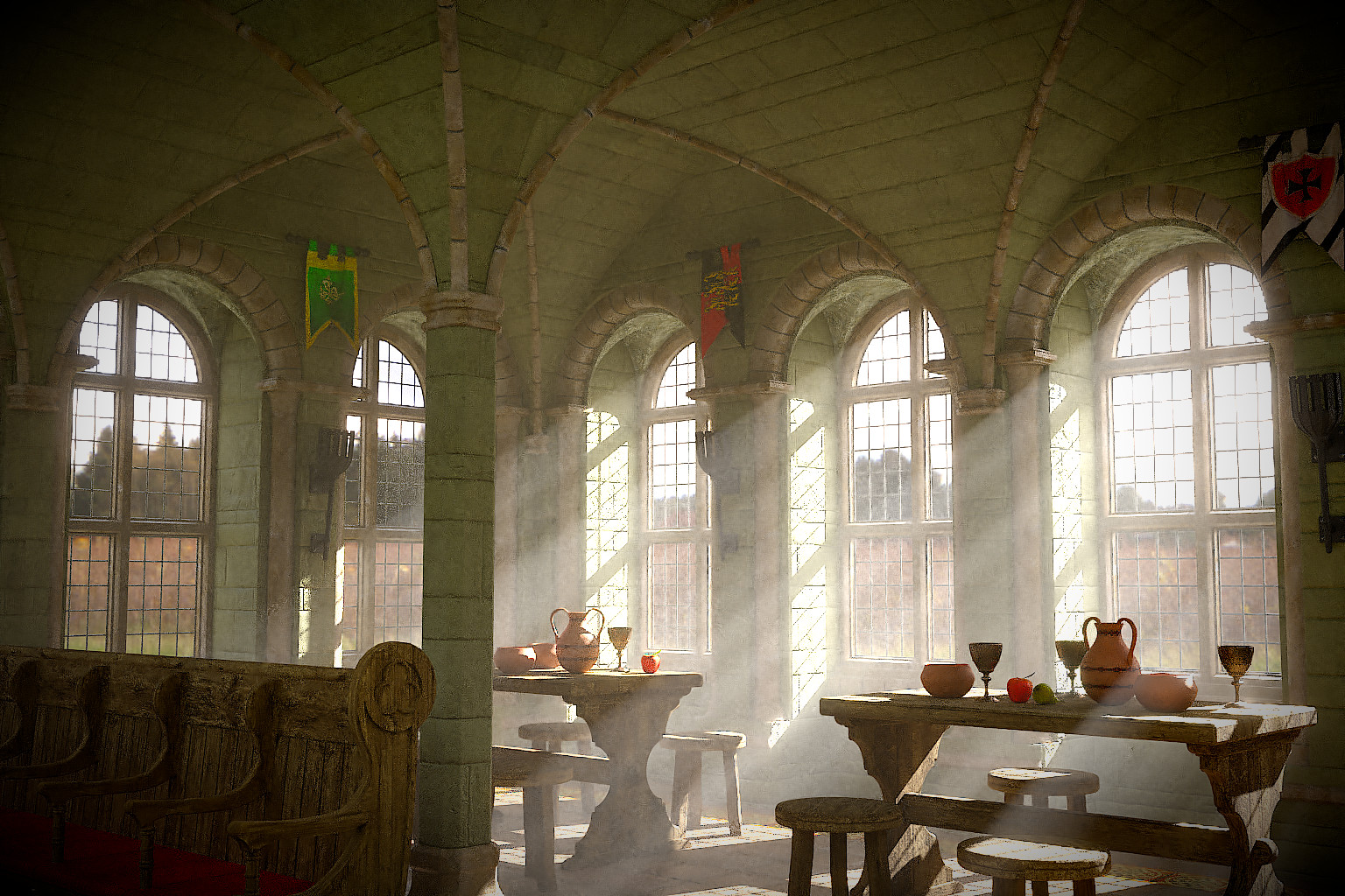 ArtStation - Medieval Room