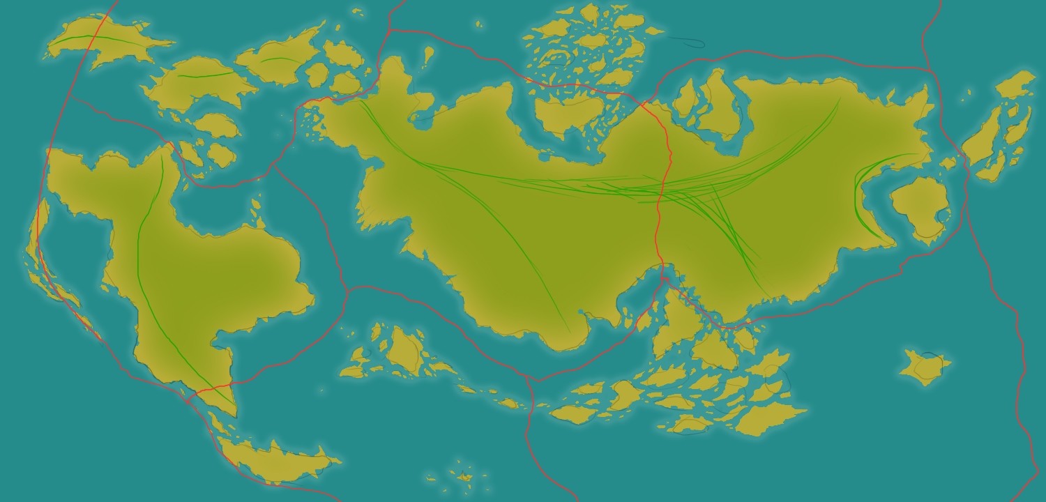 Yohiner Moreno - Guardians' Destiny - Gaeddor World Map