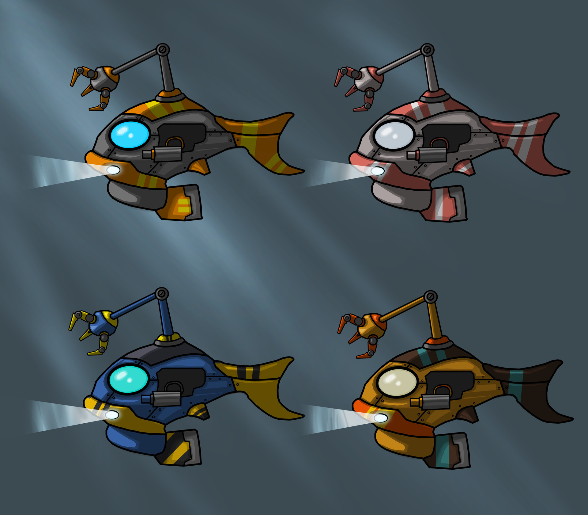 ArtStation - Submarine Class Designs