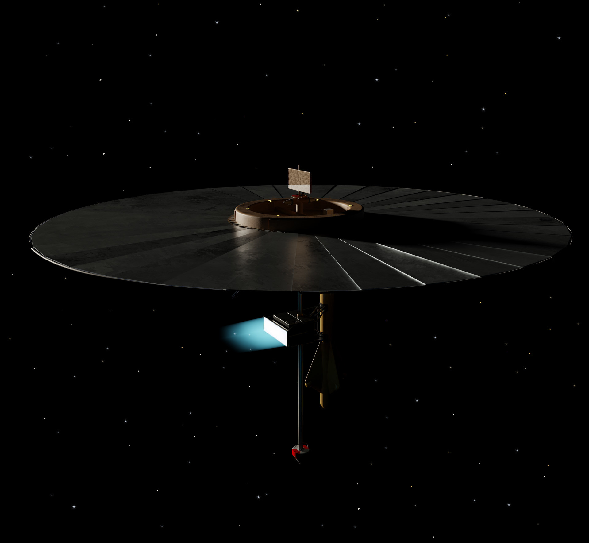 Owen Richards - Ernst Stuhlinger's Nuclear-Ion 'Umbrella Ship'