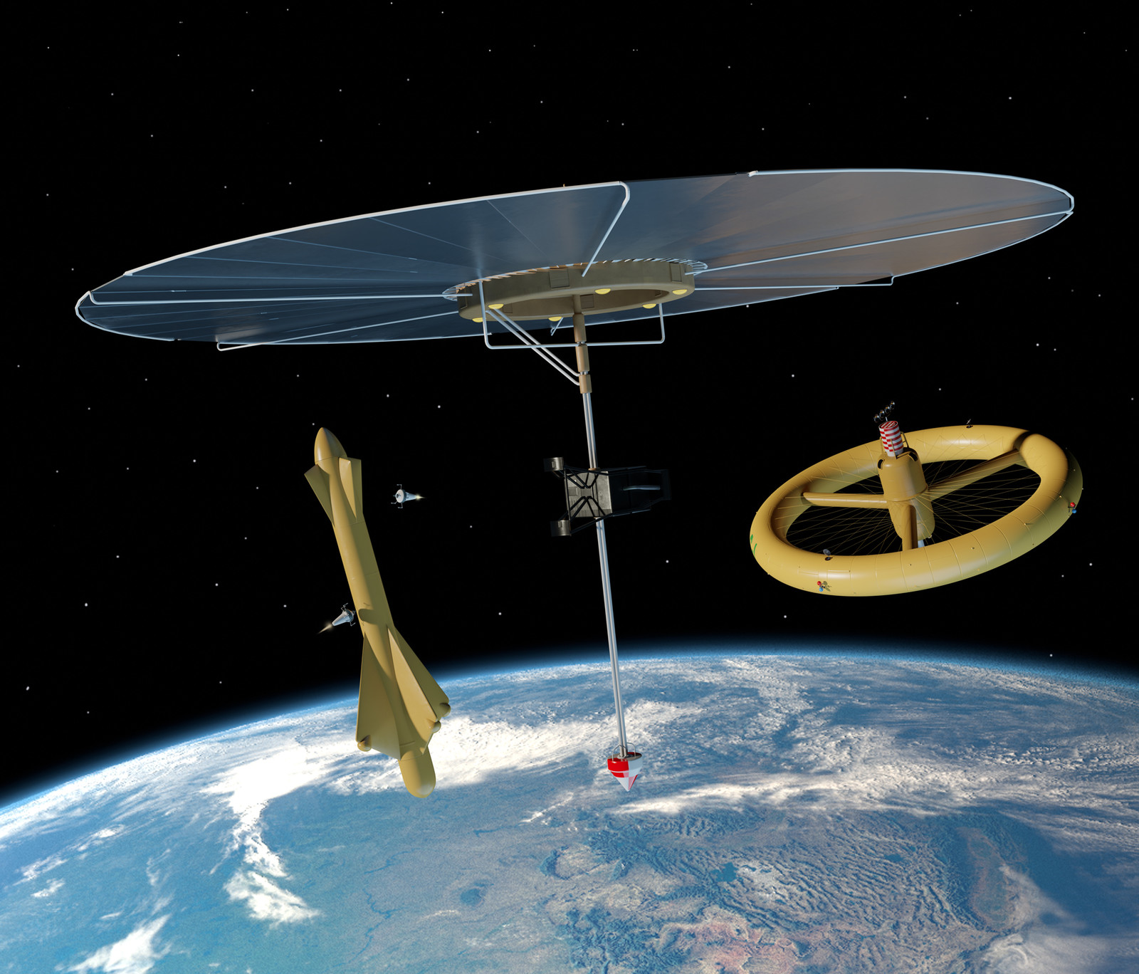 Owen Richards - Ernst Stuhlinger's Nuclear-Ion 'Umbrella Ship'