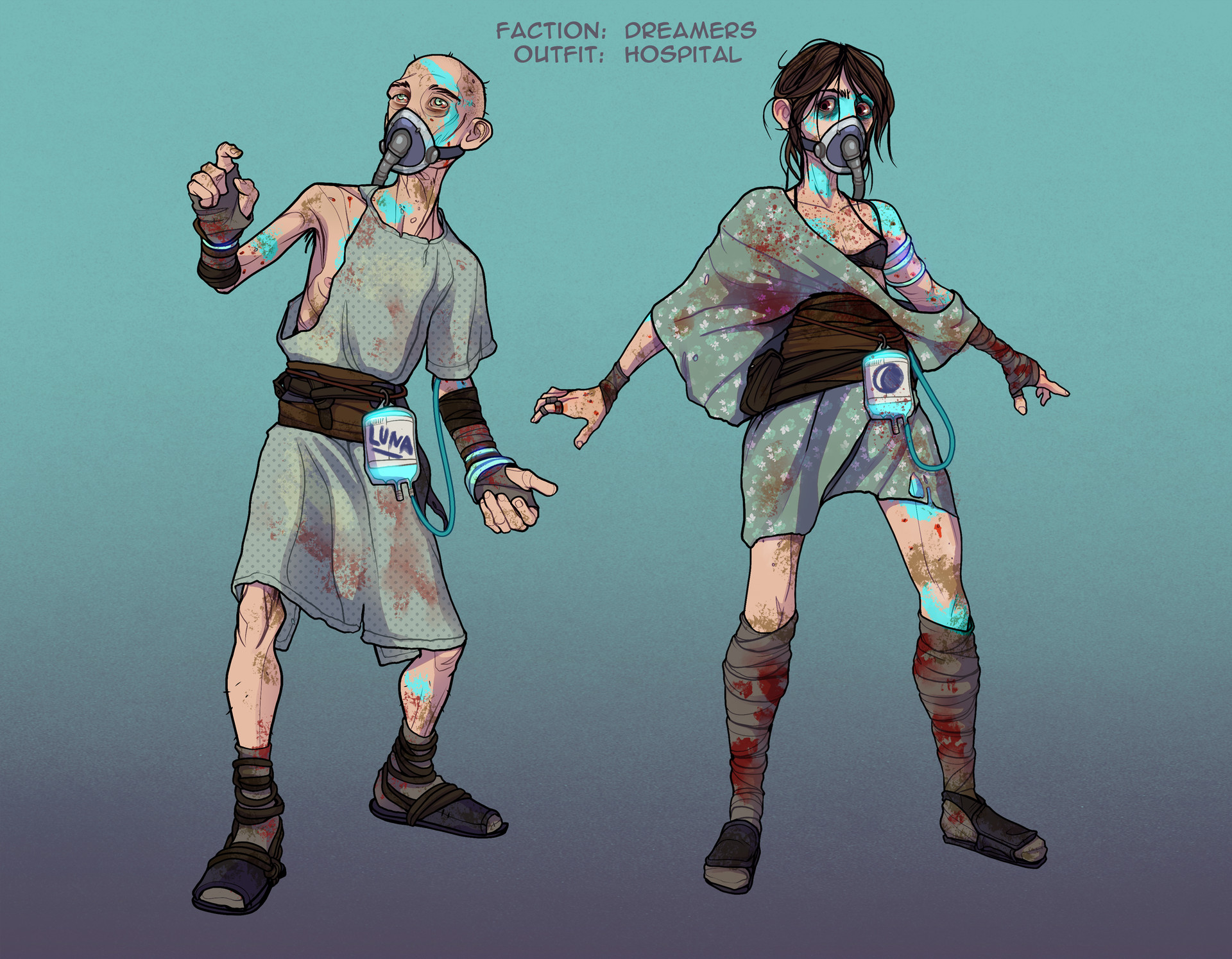Cameron August Fallout Miami Character Concept Art