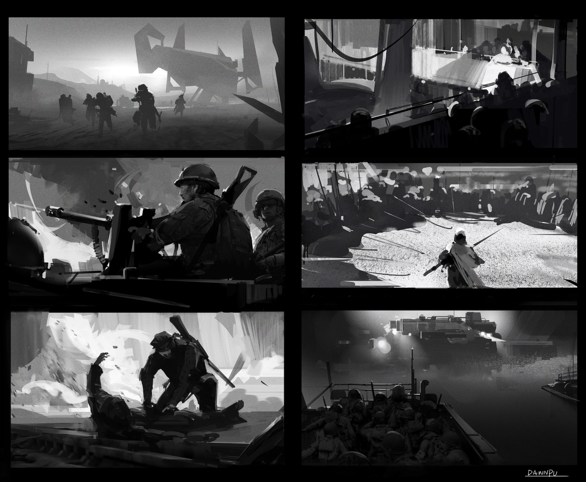 ArtStation - keyframe study