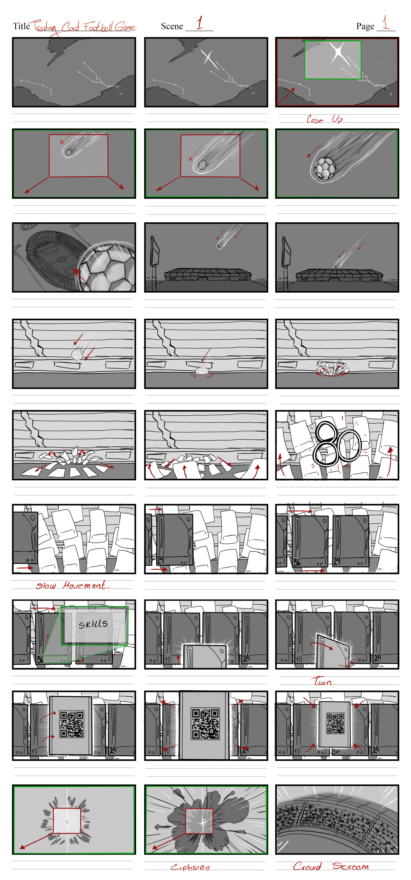 ArtStation - storyboard projects
