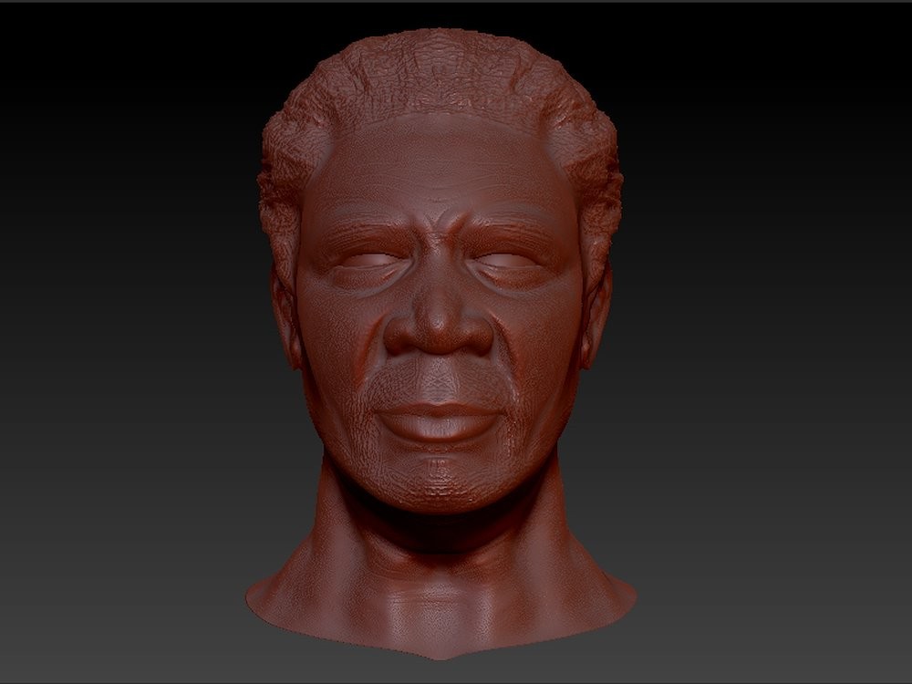 ArtStation - Morgan Freeman