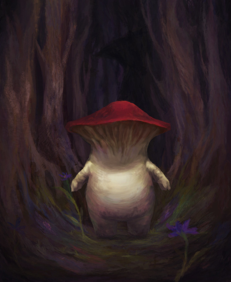 ArtStation - Mushroom Child