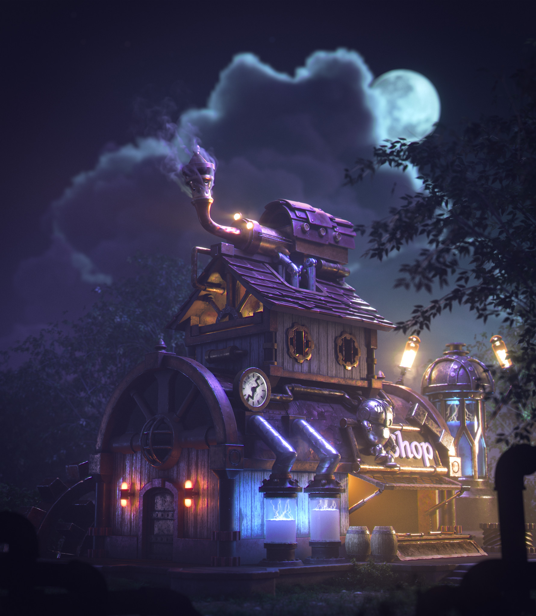 ArtStation - Robot Shop