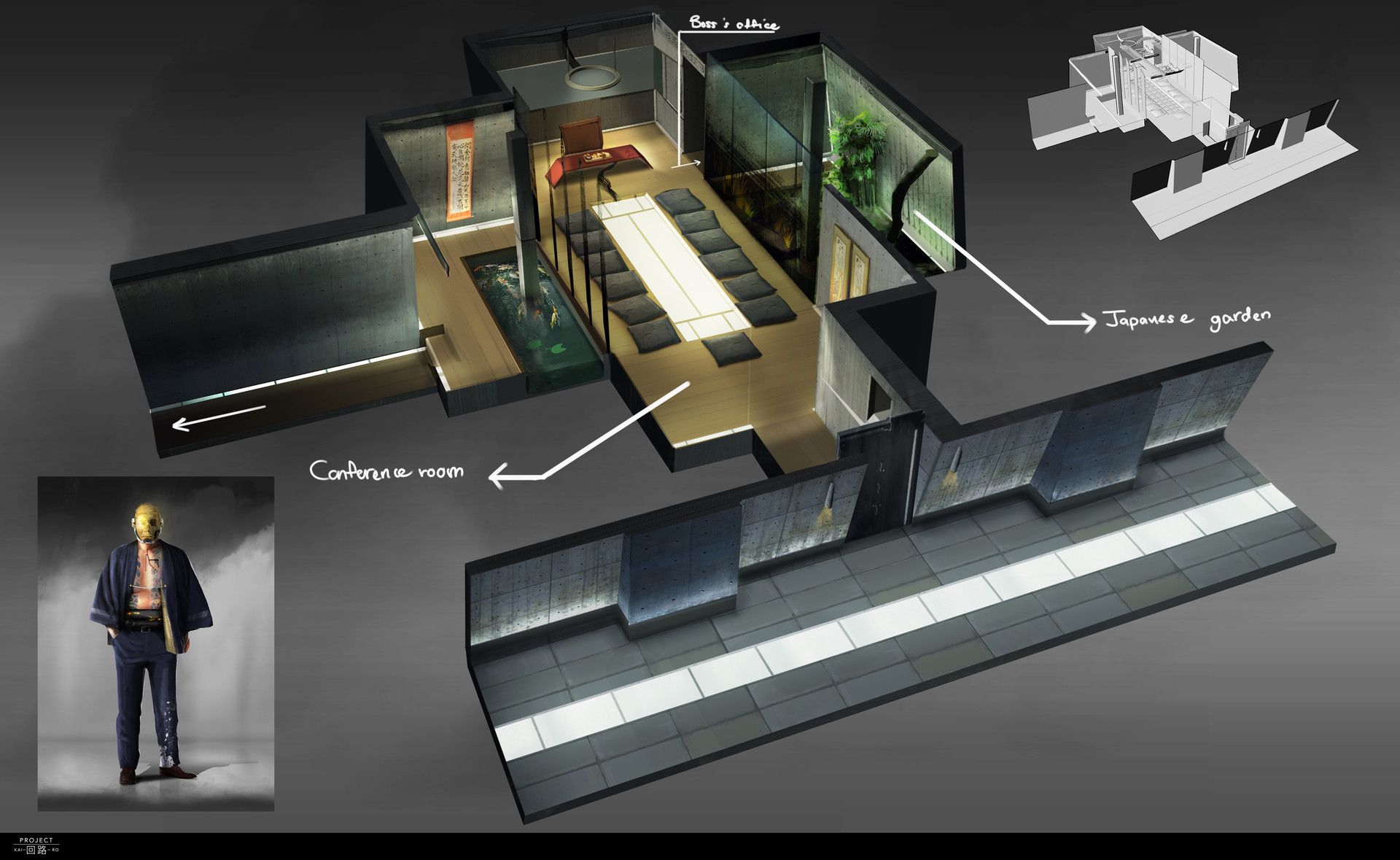 Khairizal Rahmat - Project KAIRO - Environment Design